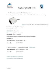 Replacing-the-PD4135 - Progressive Dynamics